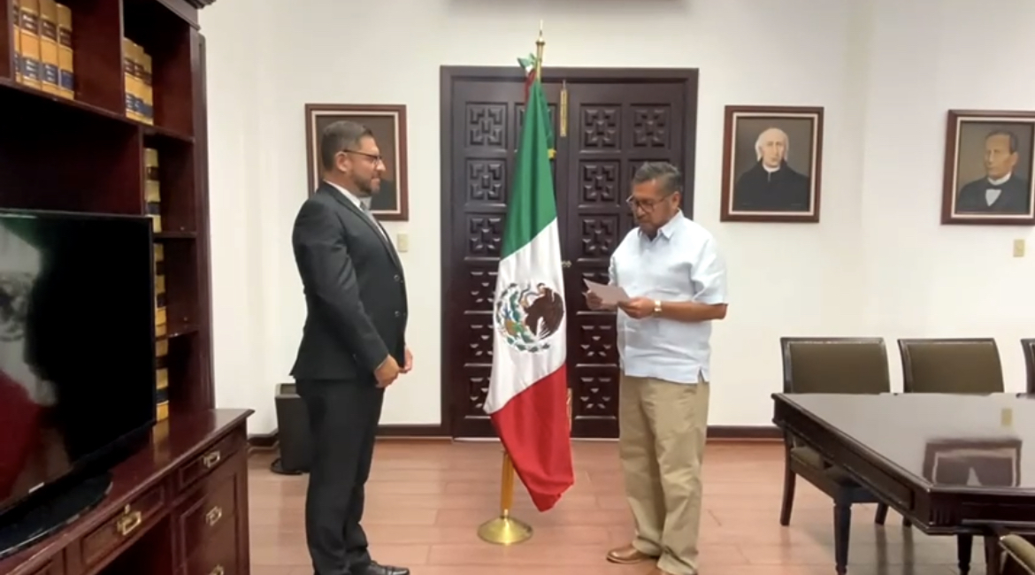 Toma Protesta Samuel Sotelo A Subsecretario De Gobierno Quadratín Morelos